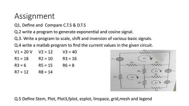 DSP_EXP. digital signal processing pptx | PPT