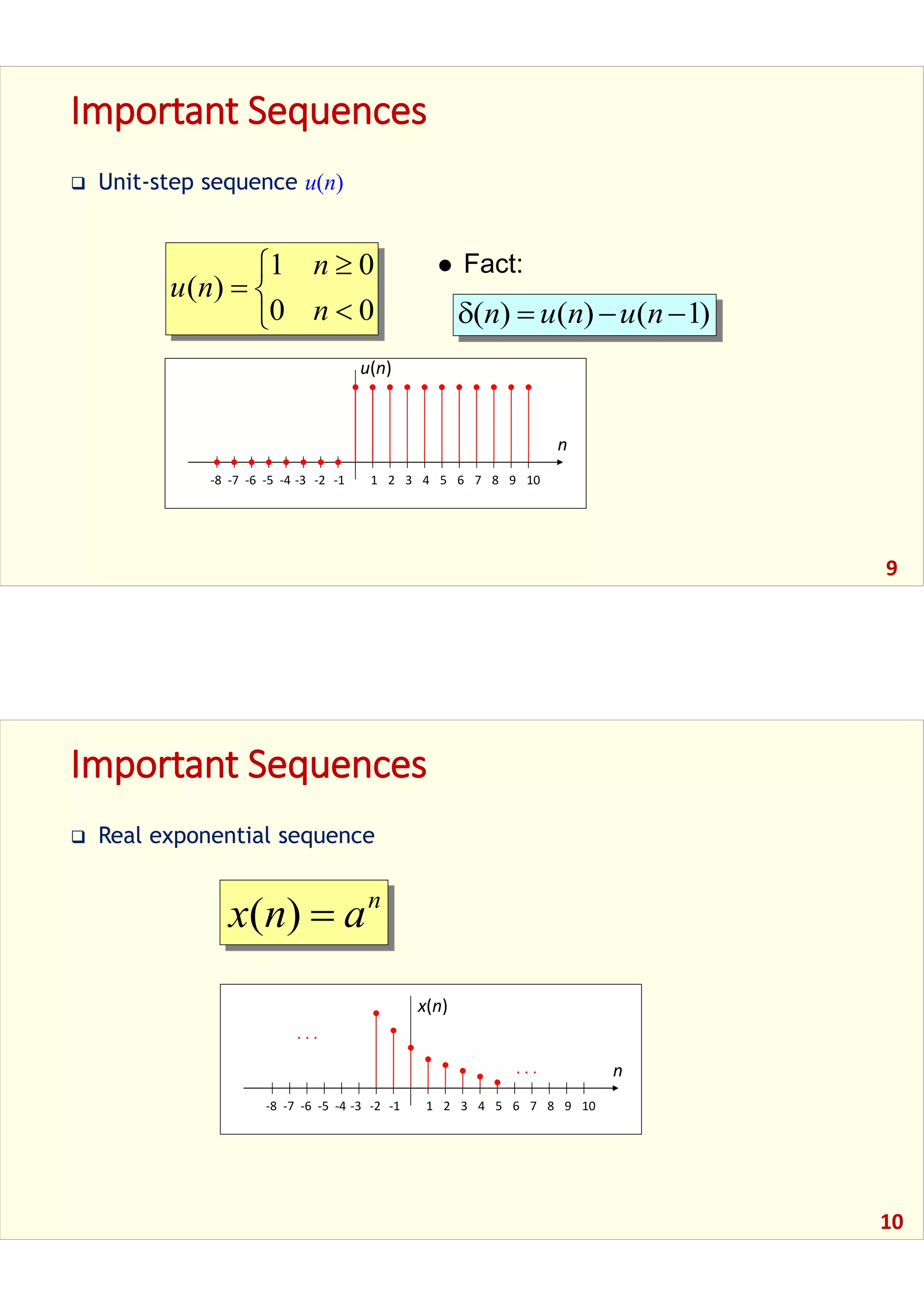 DSP_FOEHU - Lec 04 - Discrete-Time Signals and Systems | PDF