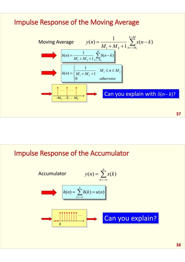 DSP_FOEHU - Lec 04 - Discrete-Time Signals and Systems | PDF