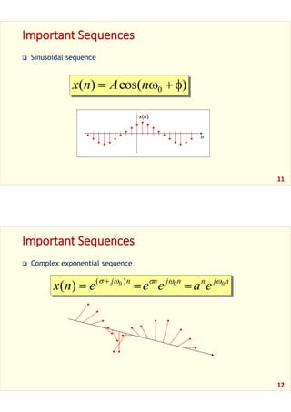 DSP_FOEHU - Lec 04 - Discrete-Time Signals and Systems | PDF