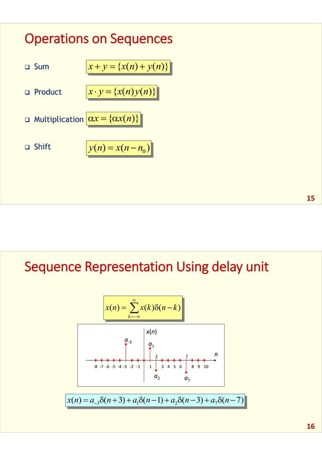 DSP_FOEHU - Lec 04 - Discrete-Time Signals and Systems | PDF