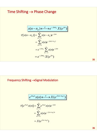 DSP_FOEHU - Lec 05 - Frequency-Domain Representation of Discrete Time ...