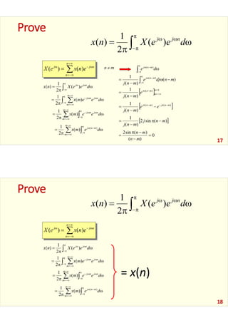 DSP_FOEHU - Lec 05 - Frequency-Domain Representation of Discrete Time ...