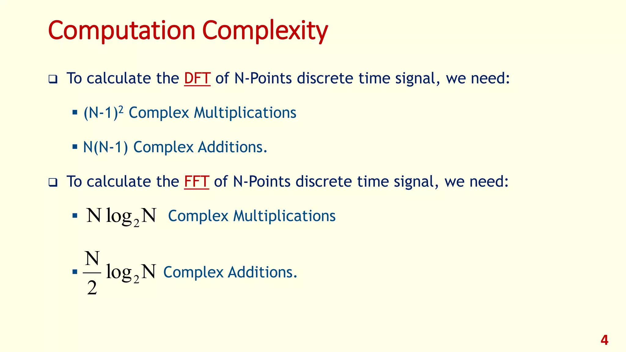 DSP_FOEHU - Lec 09 - Fast Fourier Transform | PDF