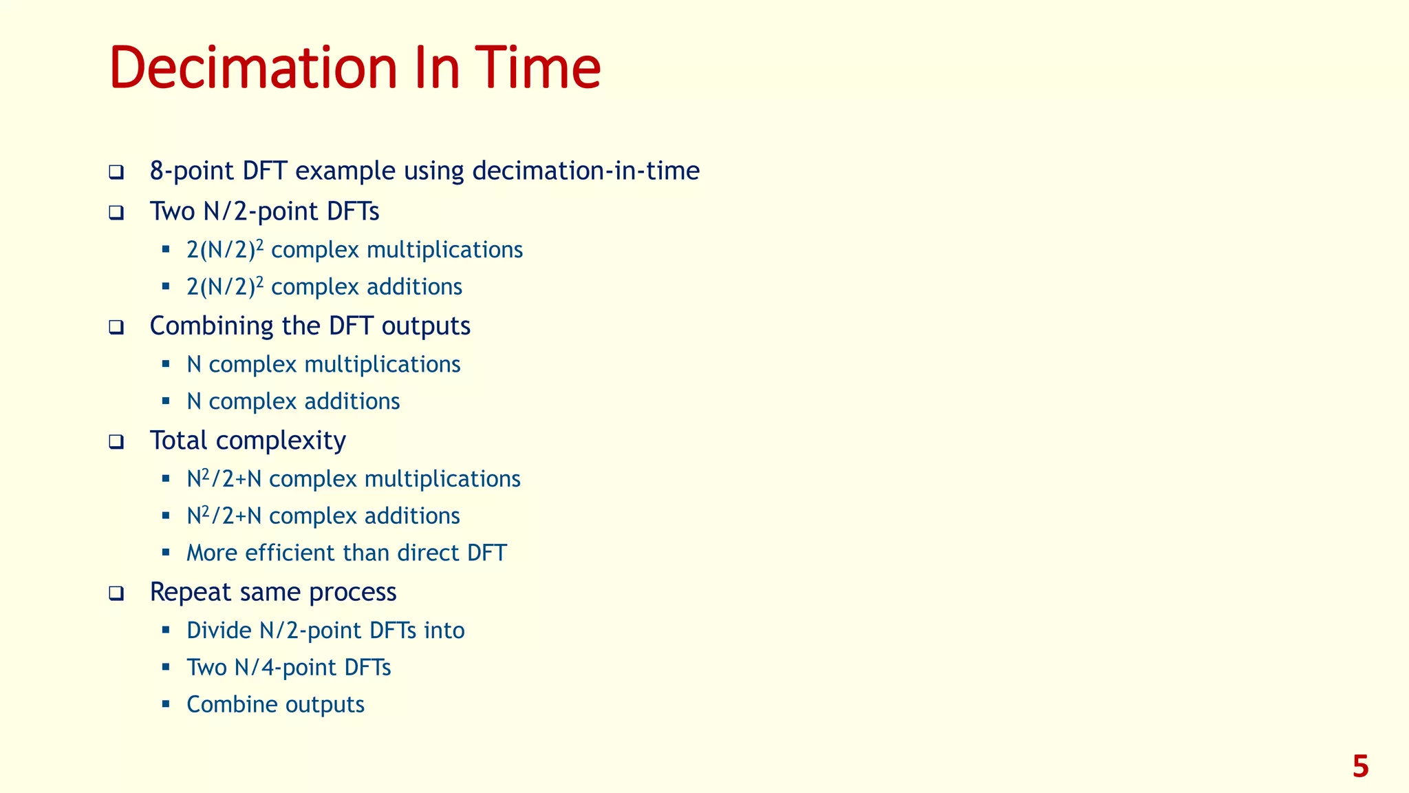 DSP_FOEHU - Lec 09 - Fast Fourier Transform | PDF