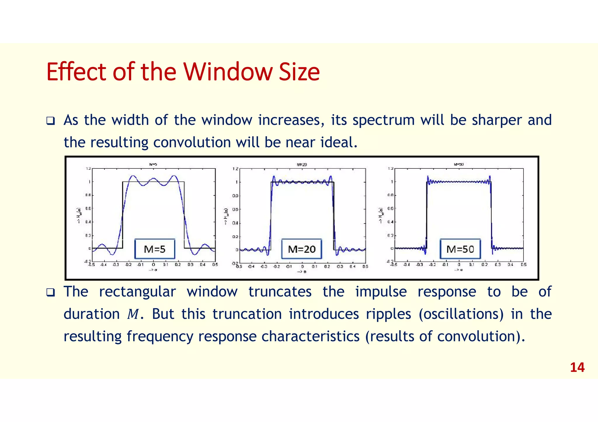 DSP_FOEHU - Lec 10 - FIR Filter Design | PDF