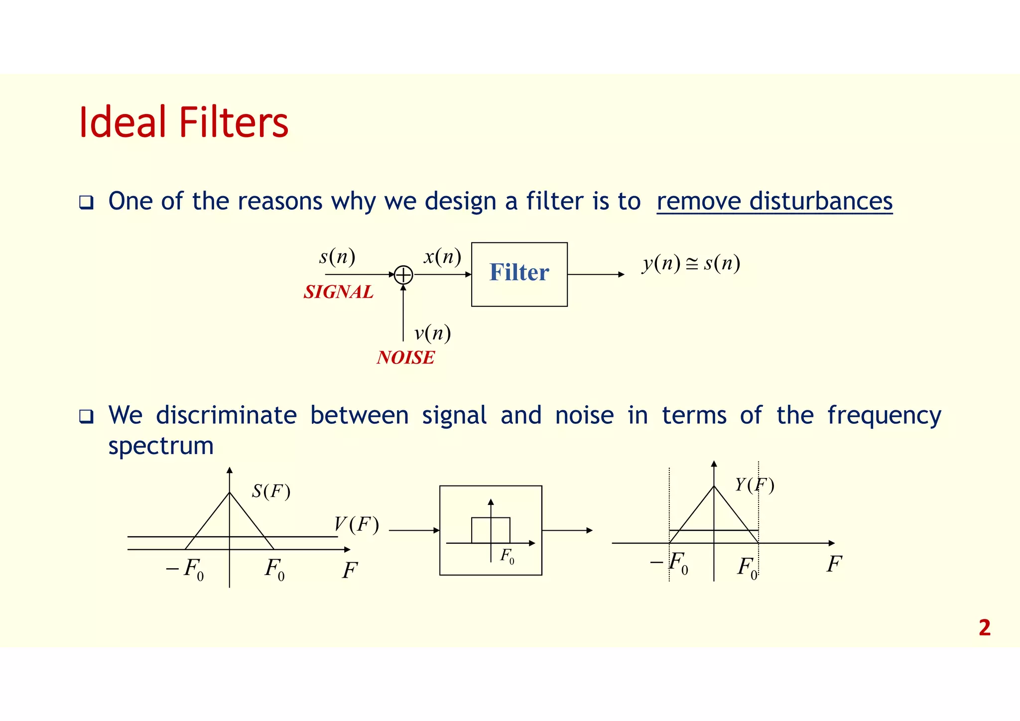 DSP_FOEHU - Lec 10 - FIR Filter Design | PDF