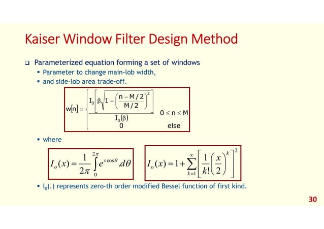 DSP_FOEHU - Lec 10 - FIR Filter Design | PDF