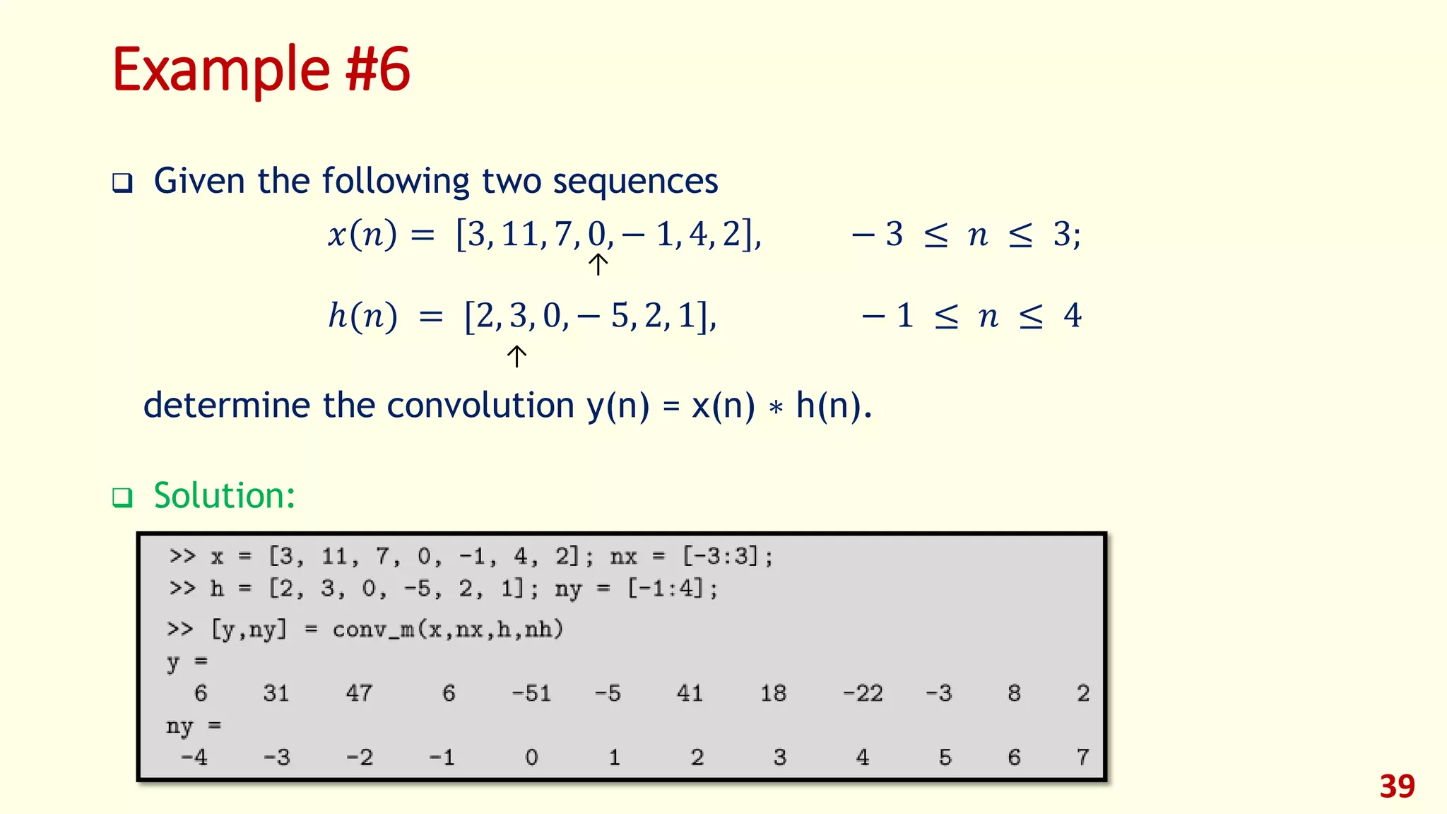DSP_FOEHU - MATLAB 01 - Discrete Time Signals and Systems | PDF