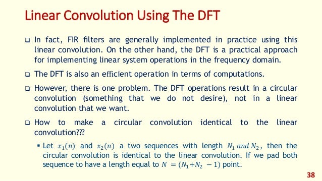 Dsp Foehu Matlab 04 The Discrete Fourier Transform Dft