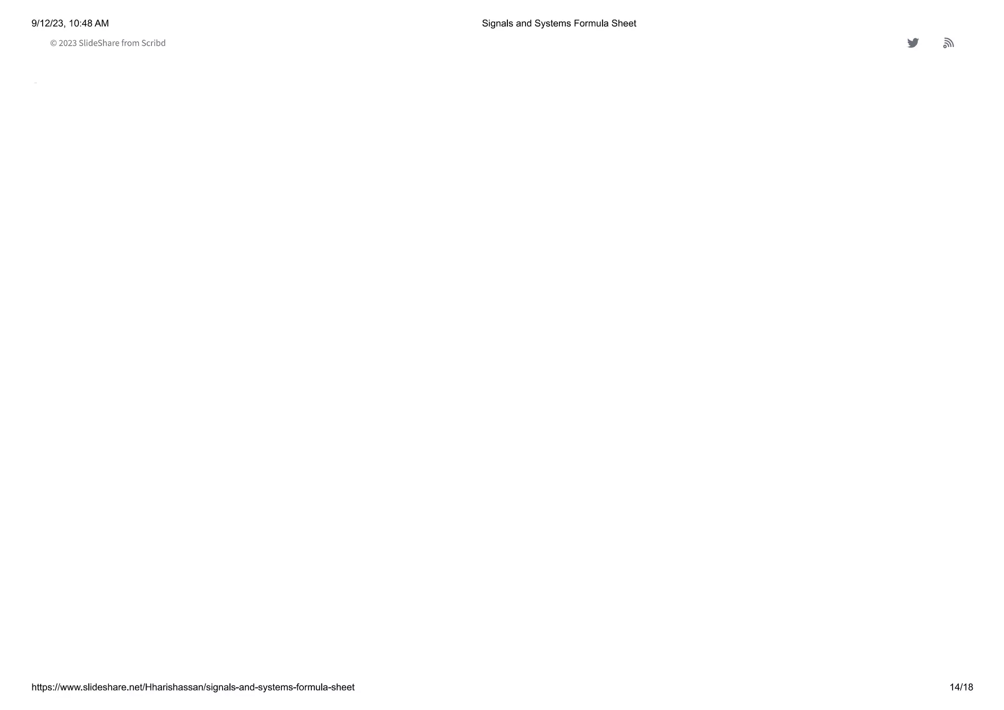 DSP formula sheet.pdf | Coupons and Discounts | Shopping