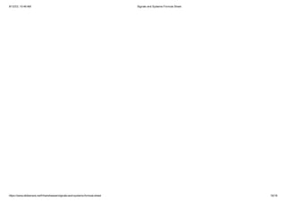 DSP formula sheet.pdf