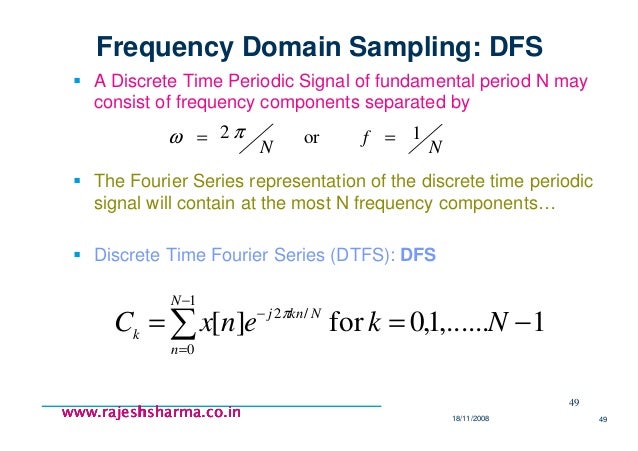Dsp fundamentals part-ii Dsp fundamentals part-ii