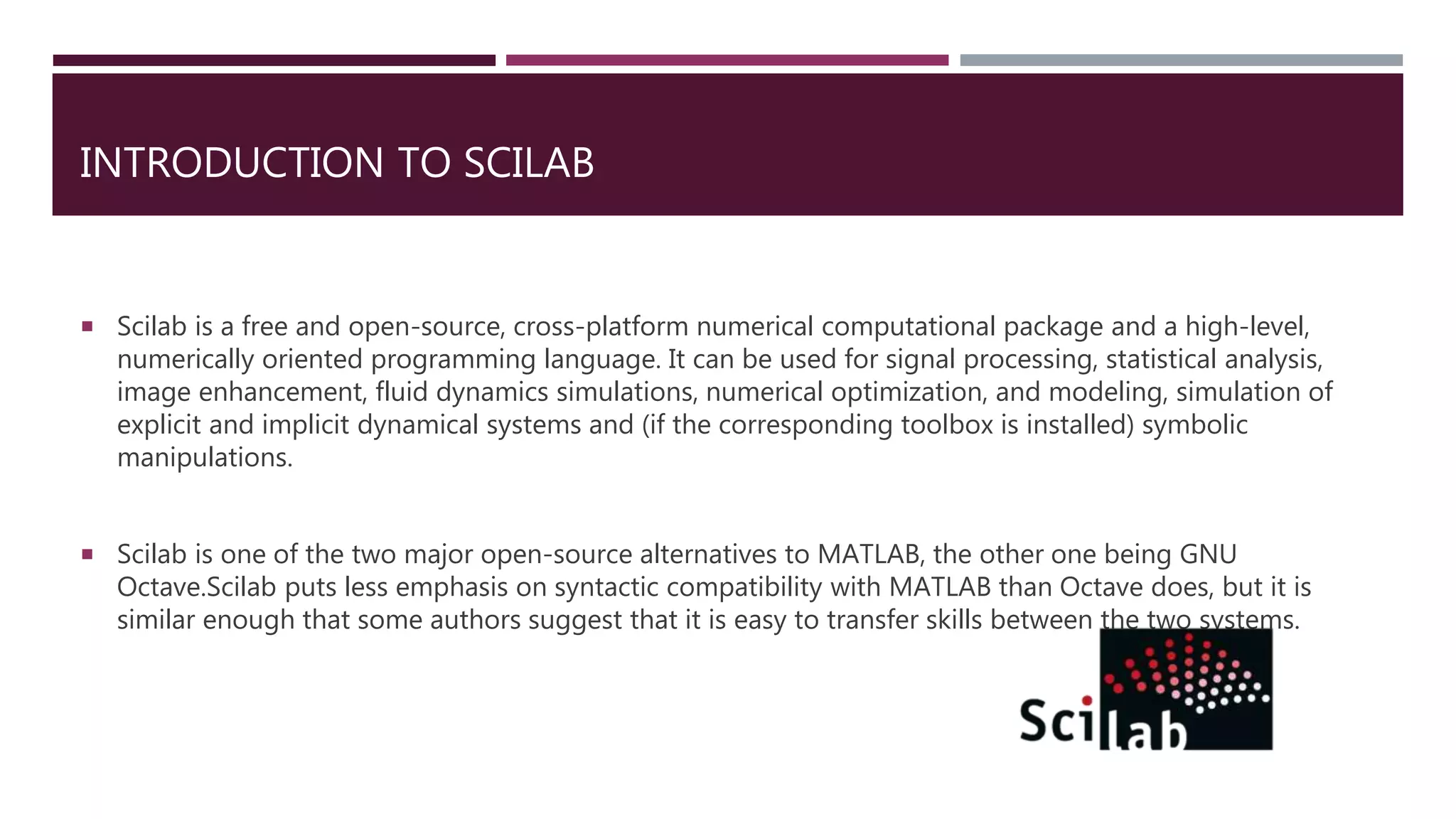 Convolution using Scilab | PPTX