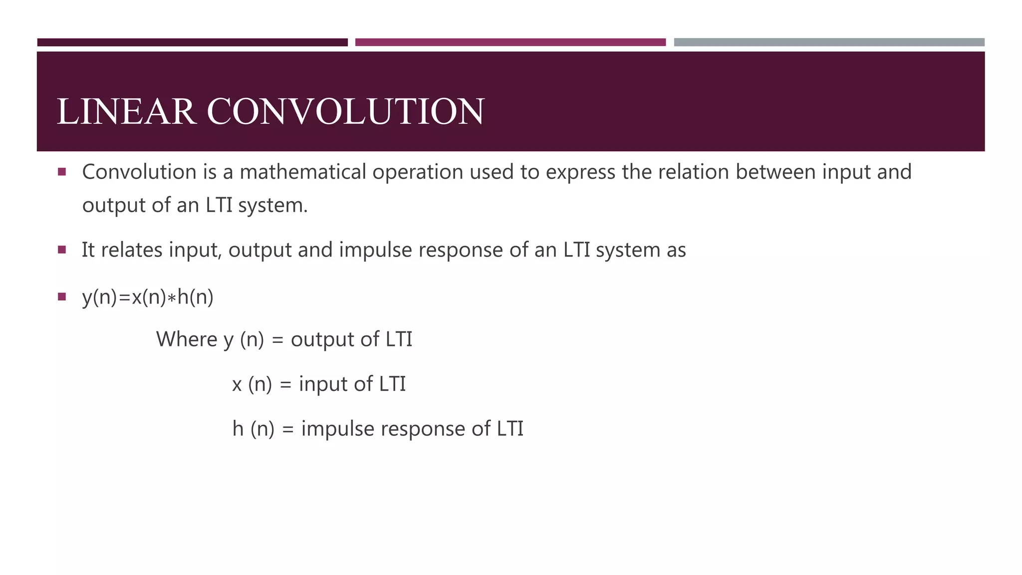 Convolution using Scilab | PPT Convolution using Scilab | PPT