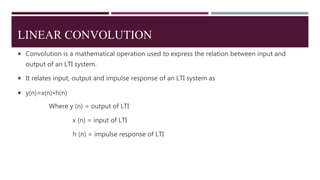 Convolution using Scilab | PPTX