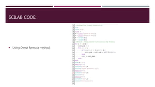 Convolution using Scilab | PPTX