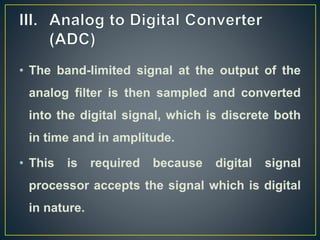 DSP intro 1.pptx | Digital Audio | Computer Software and Applications