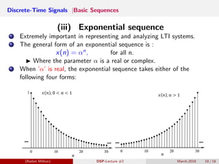 Digital Signal Processing[ECEG-3171]-Ch1_L02 | PPT