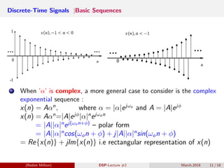 Digital Signal Processing[ECEG-3171]-Ch1_L02 | PPT