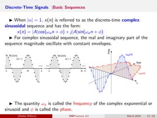 Digital Signal Processing[ECEG-3171]-Ch1_L02 | PPT