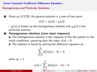 Digital Signal Processing[ECEG-3171]-Ch1_L03 | PDF