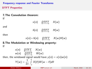 Digital Signal Processing[ECEG-3171]-Ch1_L04 | PPT | Free Download