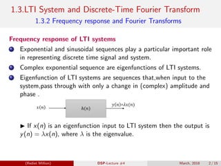 Digital Signal Processing[ECEG-3171]-Ch1_L04 | PPT | Free Download