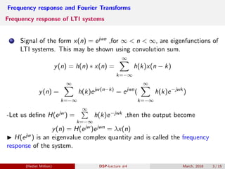 Digital Signal Processing[ECEG-3171]-Ch1_L04 | PPT | Free Download