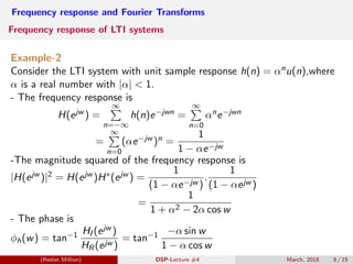 Digital Signal Processing[ECEG-3171]-Ch1_L04 | PPT