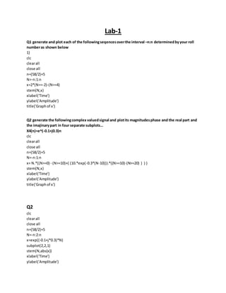 DSP LAB COMPLETE CODES.docx