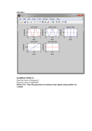 Dsp lab manual | PDF