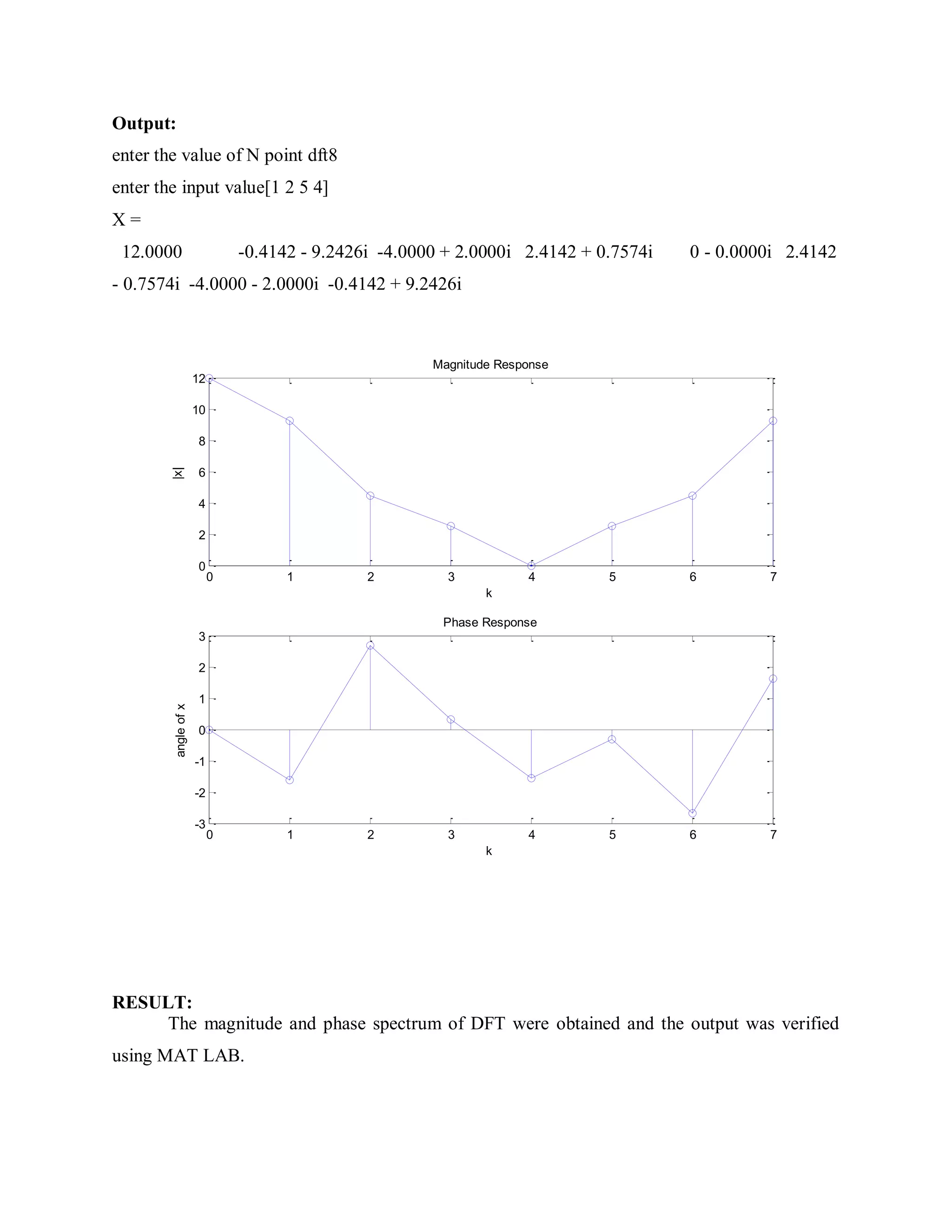 DSP lab manual | PDF