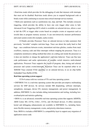 Dsp lab manual | PDF