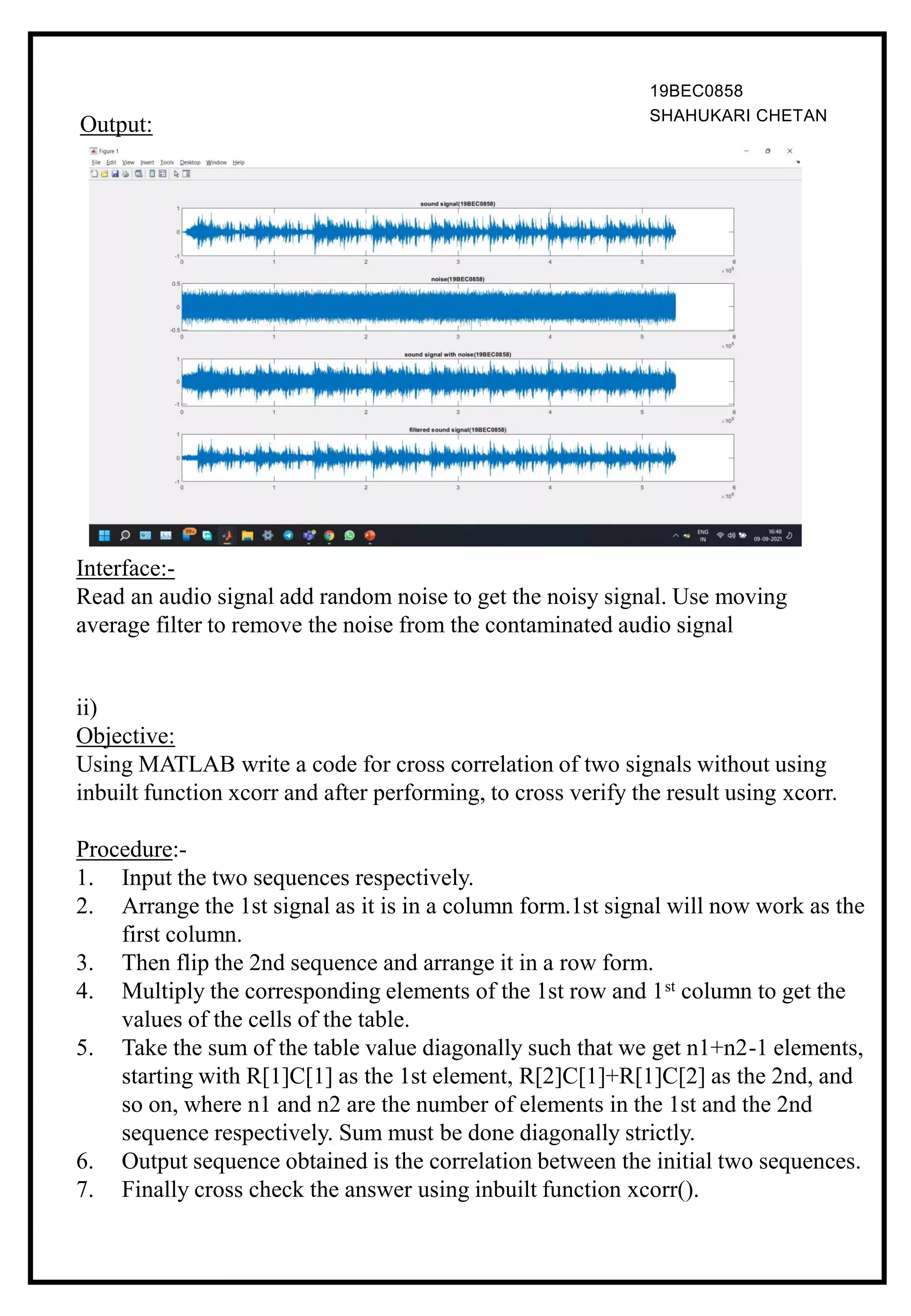 Dsp lab task 2 | PDF
