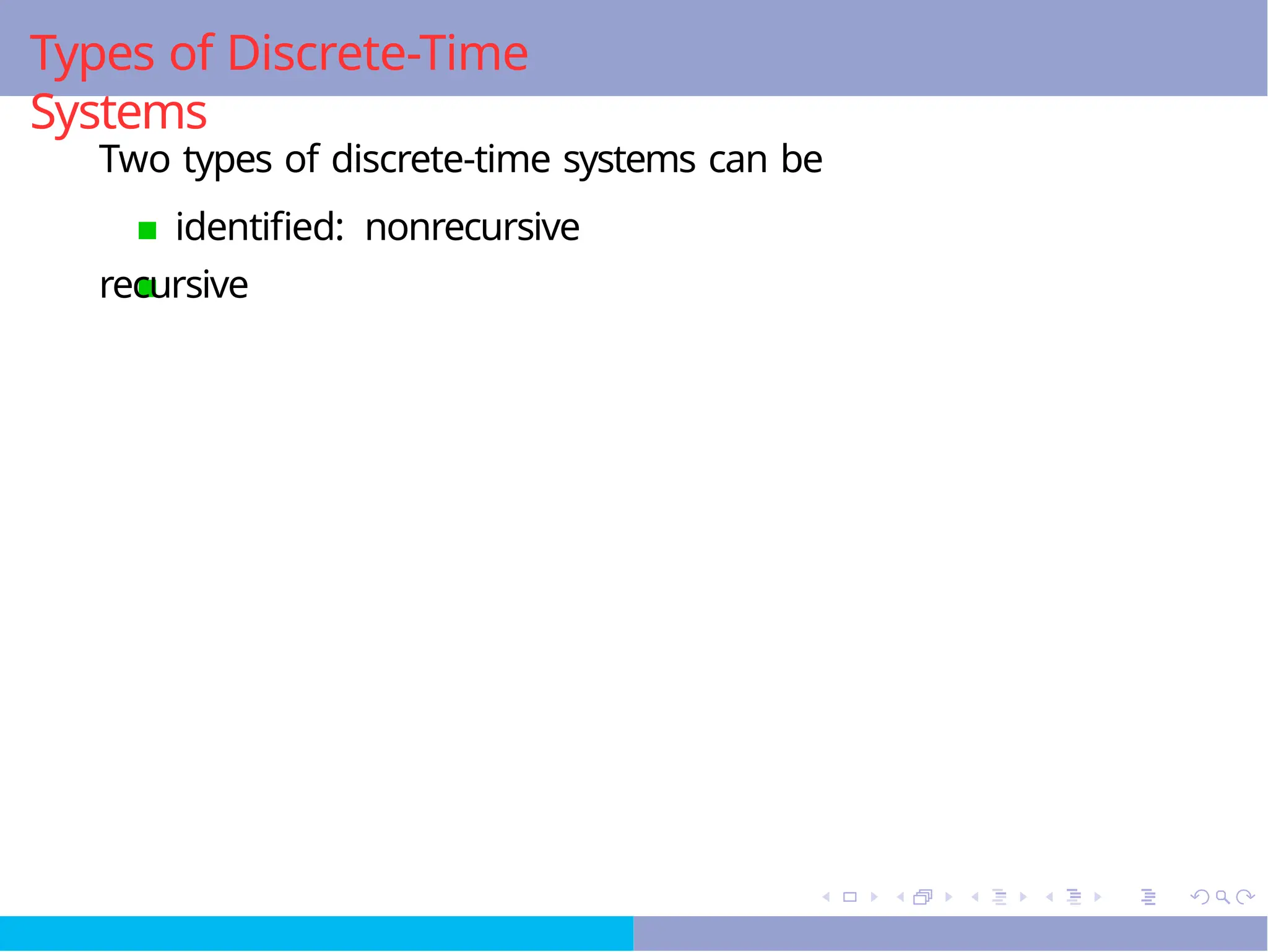 DSP Implementation of Discrete Time System | PPT