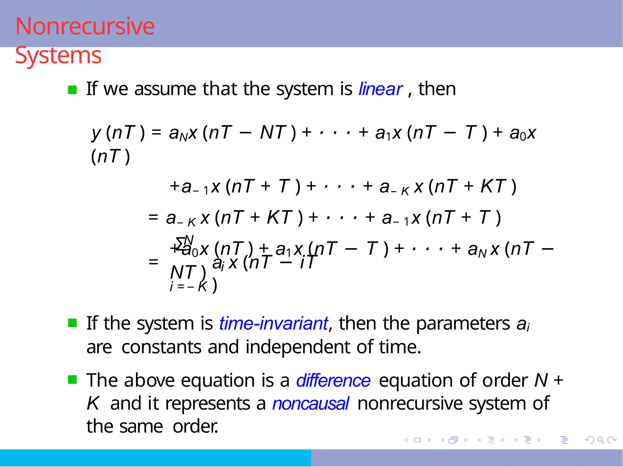 DSP Implementation of Discrete Time System | PPT