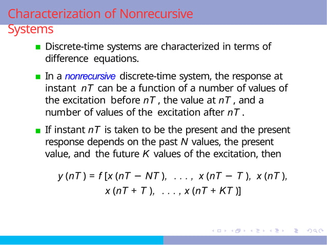 DSP Implementation of Discrete Time System | PPT