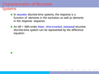 DSP Implementation of Discrete Time System | PPT