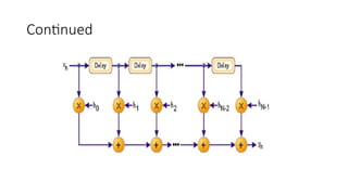 DSP lec 9 Digital Filters and its types ppt | PPTX | Digital Audio ...