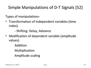 Dsp lecture vol 1 introduction | PPT