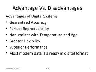 Dsp lecture vol 1 introduction | PPT