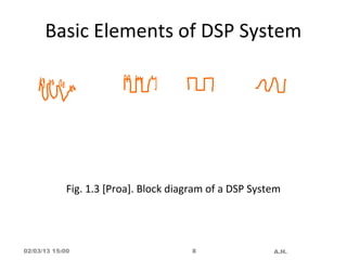 Dsp lecture vol 1 introduction | PPT