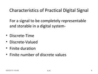 Dsp lecture vol 1 introduction | PPT