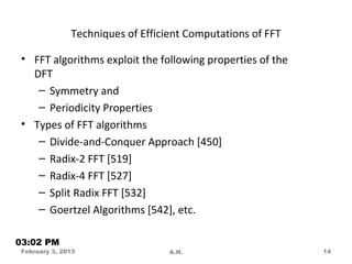 Dsp lecture vol 2 dft & fft | PPT | Physics | Science