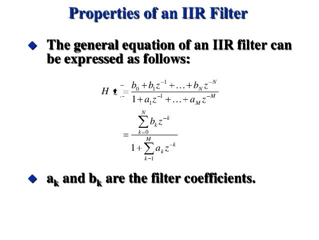 Dsp lecture vol 5 design of iir