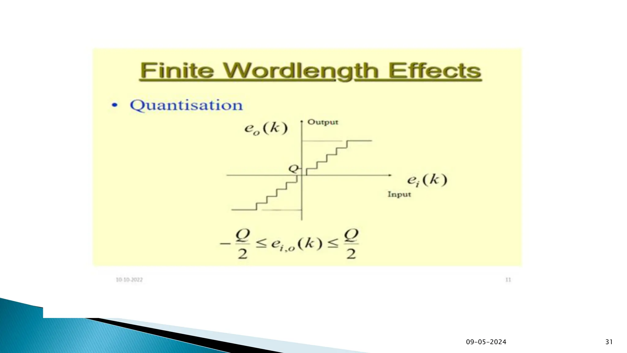 DSP Module-4 Finite Wordlength Effect and Zero Limit Cycle | PDF