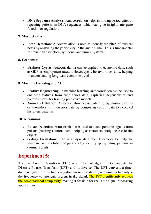 DSP_note_for_lab especially ofr Lab finals | PDF