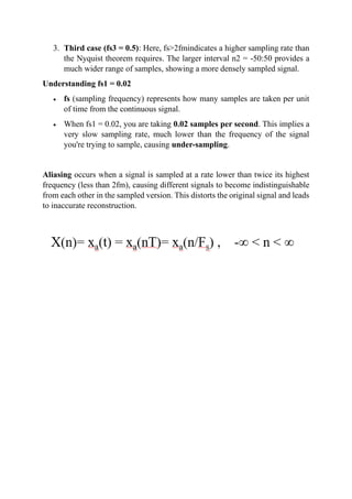 DSP_note_for_lab especially ofr Lab finals | PDF