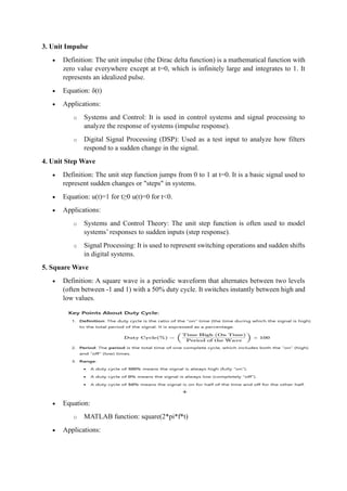 DSP_note_for_lab especially ofr Lab finals | PDF